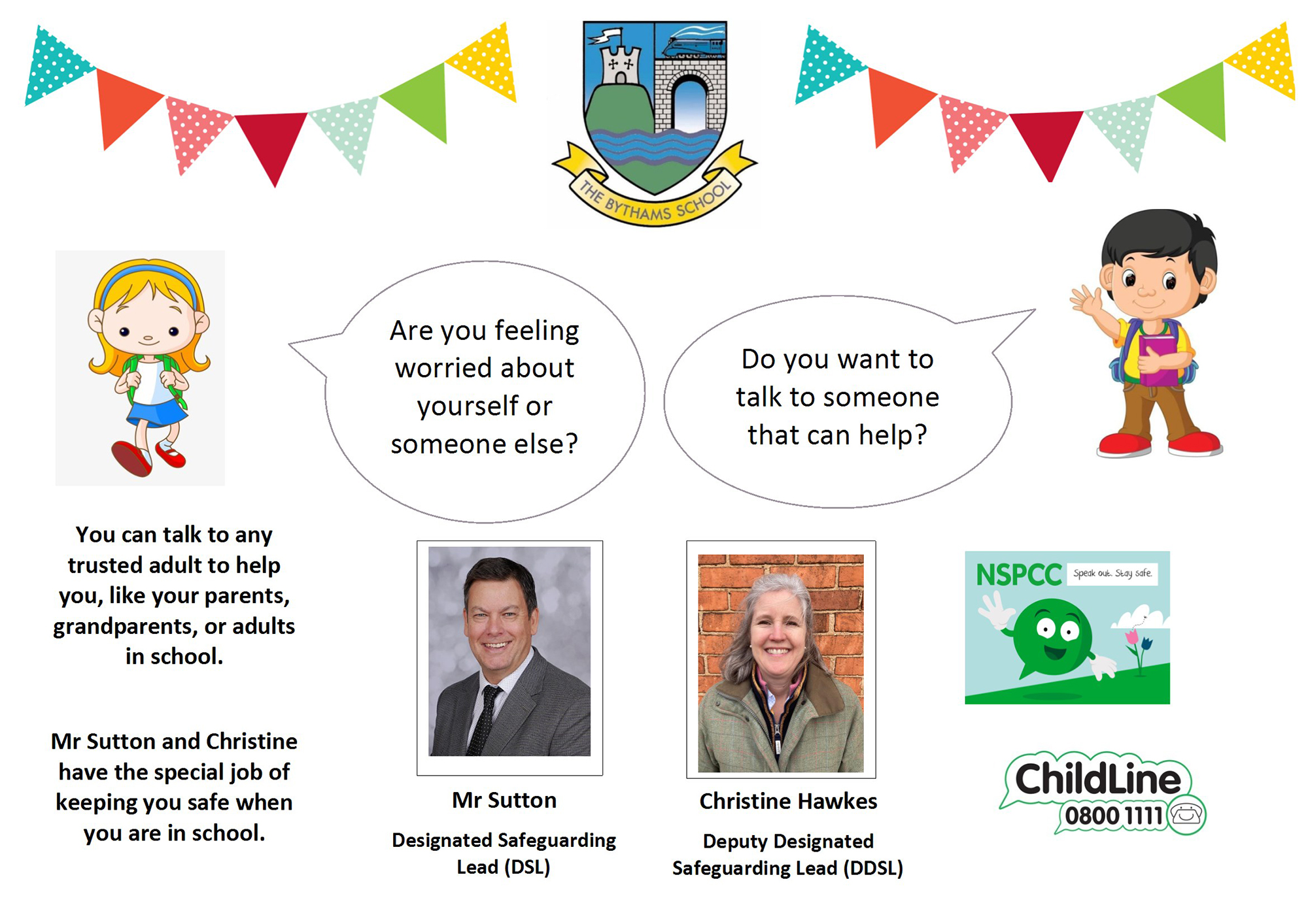 Safeguarding at The Bythams Primary School